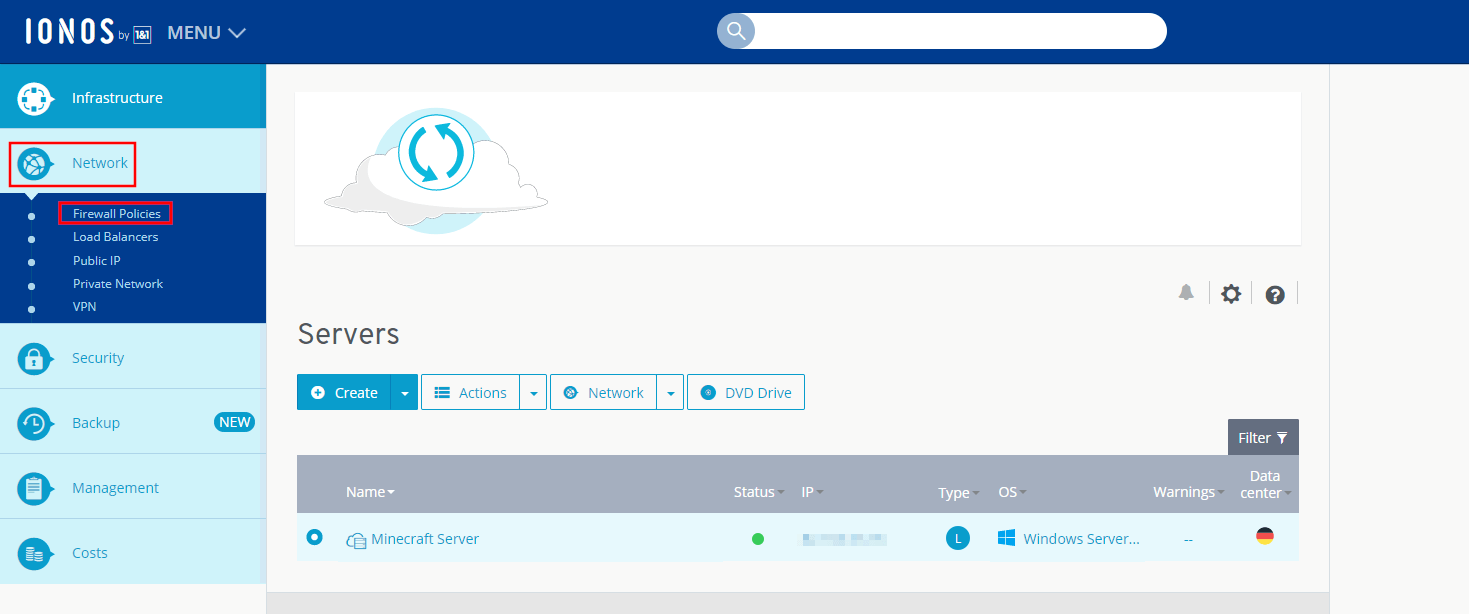 Instalar un servidor minecraft en un servidor dedicado - IONOS
