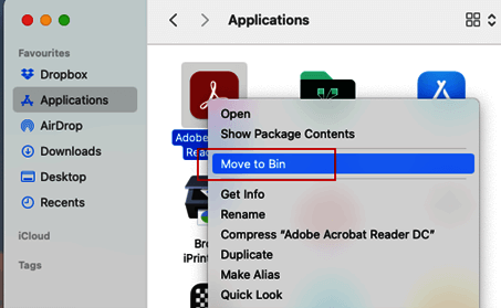 Cómo desinstalar aplicaciones en Mac - IONOS MX