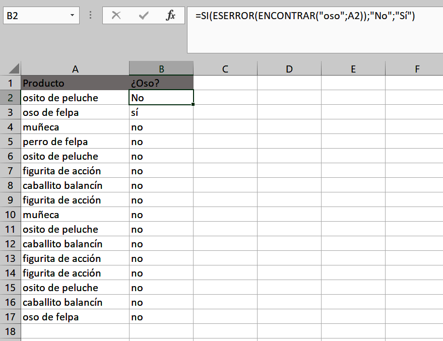 Función ENCONTRAR de Excel: las claves para sacarle provecho - IONOS MX