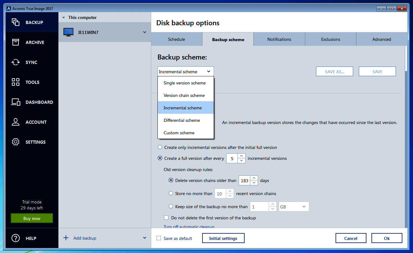 Imaging software: backups basados en imágenes - IONOS MX